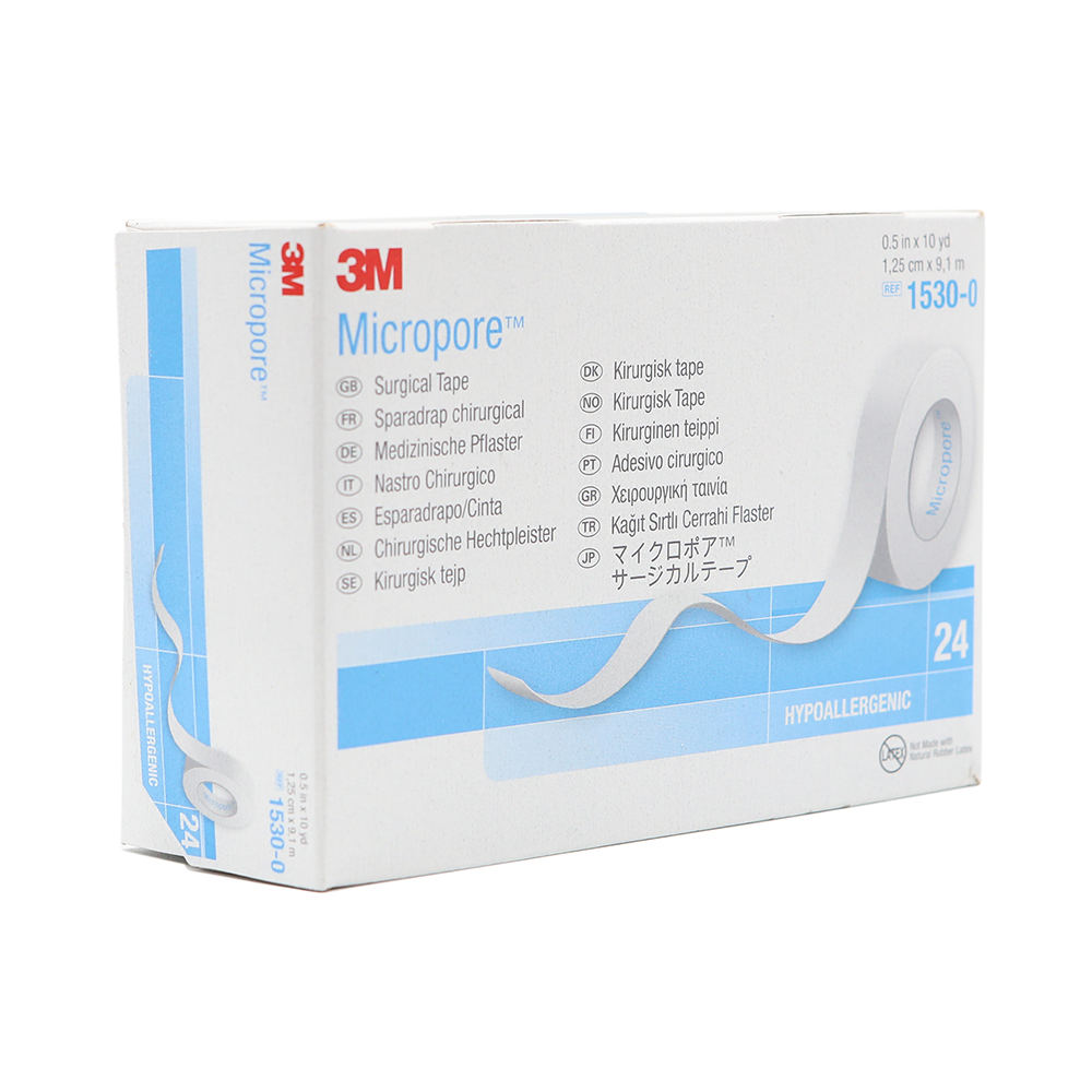 3M Micropore (Paper) Surgical Tape - “ 1/2" | PainfulPleasures