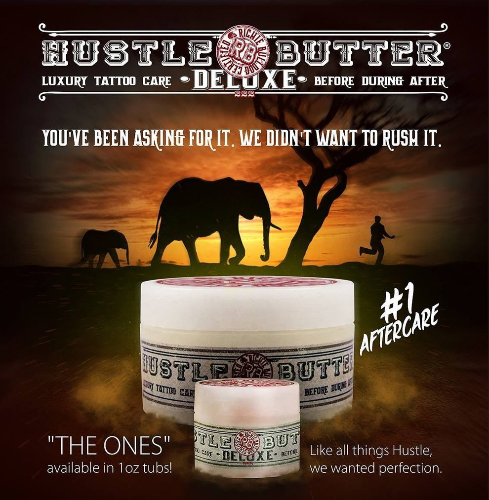Hustle Butter Deluxe Tattoo Aftercare — Single or Case of 48 ...