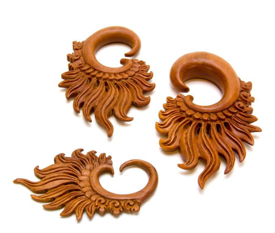 Mermaid Crown Saba Wood Hanger — Price Per 1 | PainfulPleasures