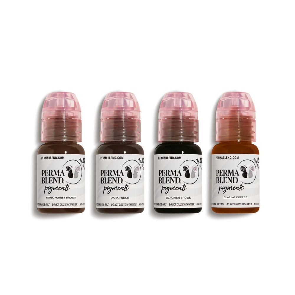 Dark Eyebrow Mini Set – Perma Blend – 4 1/2oz Bottles ...