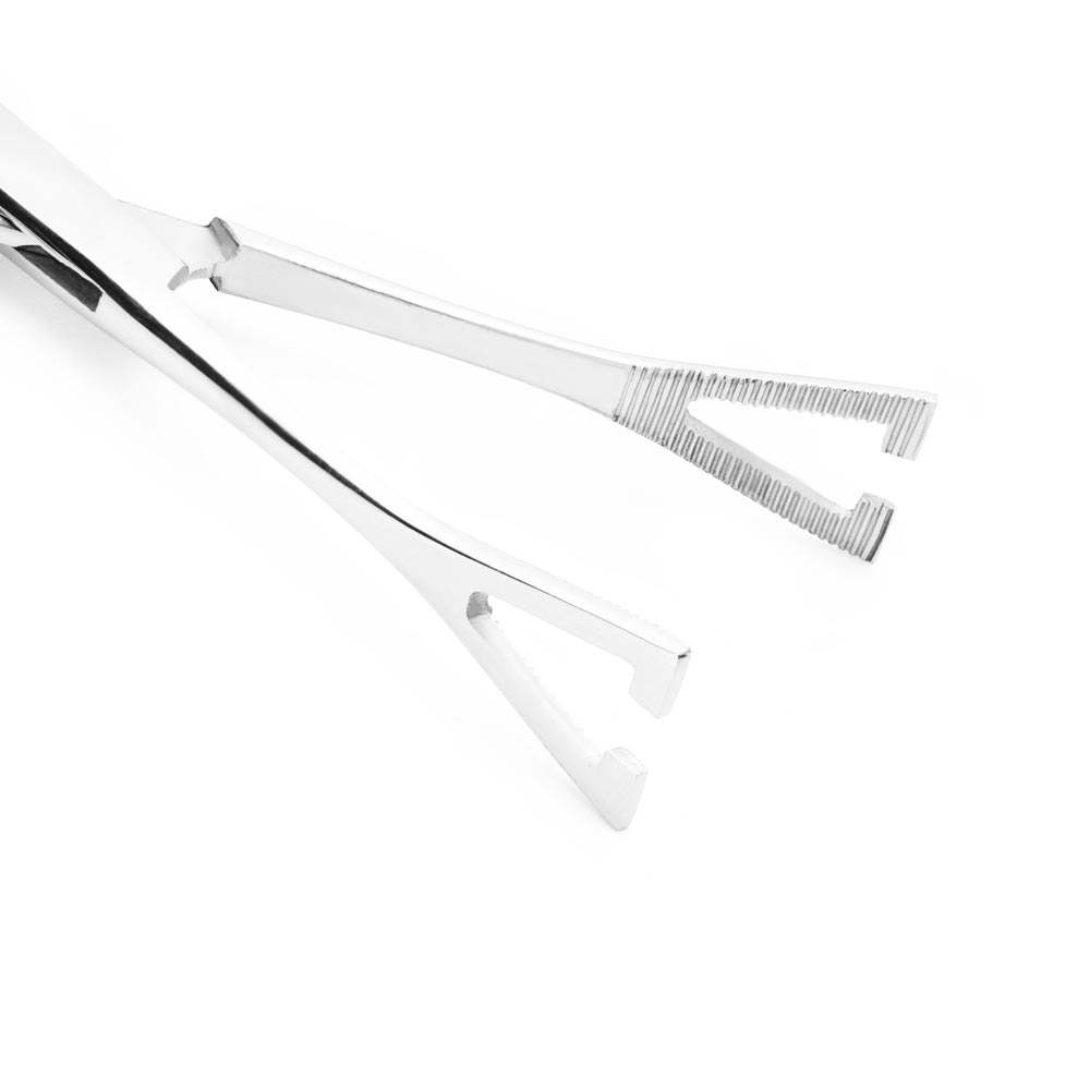 Pennington 6" Slotted Steel Forceps – Painful Pleasures