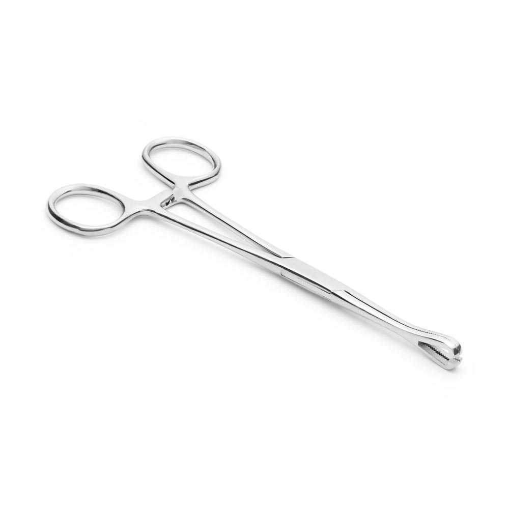 Mini Pennington 6” Slotted Steel Forceps | PainfulPleasures