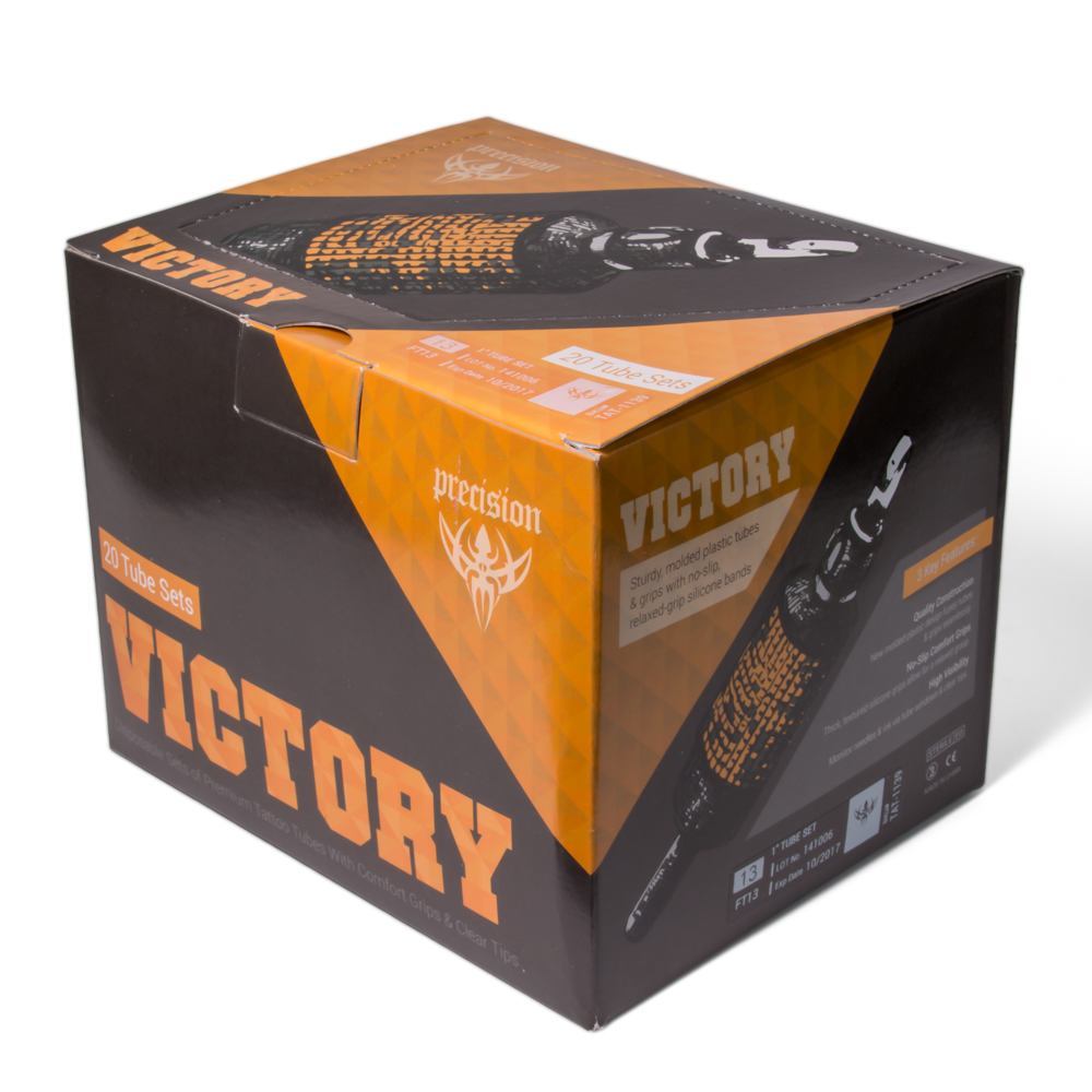 Victory Tube & Grip Sets - 1" Premium Disposable Grips - Box of 20 | PainfulPleasures