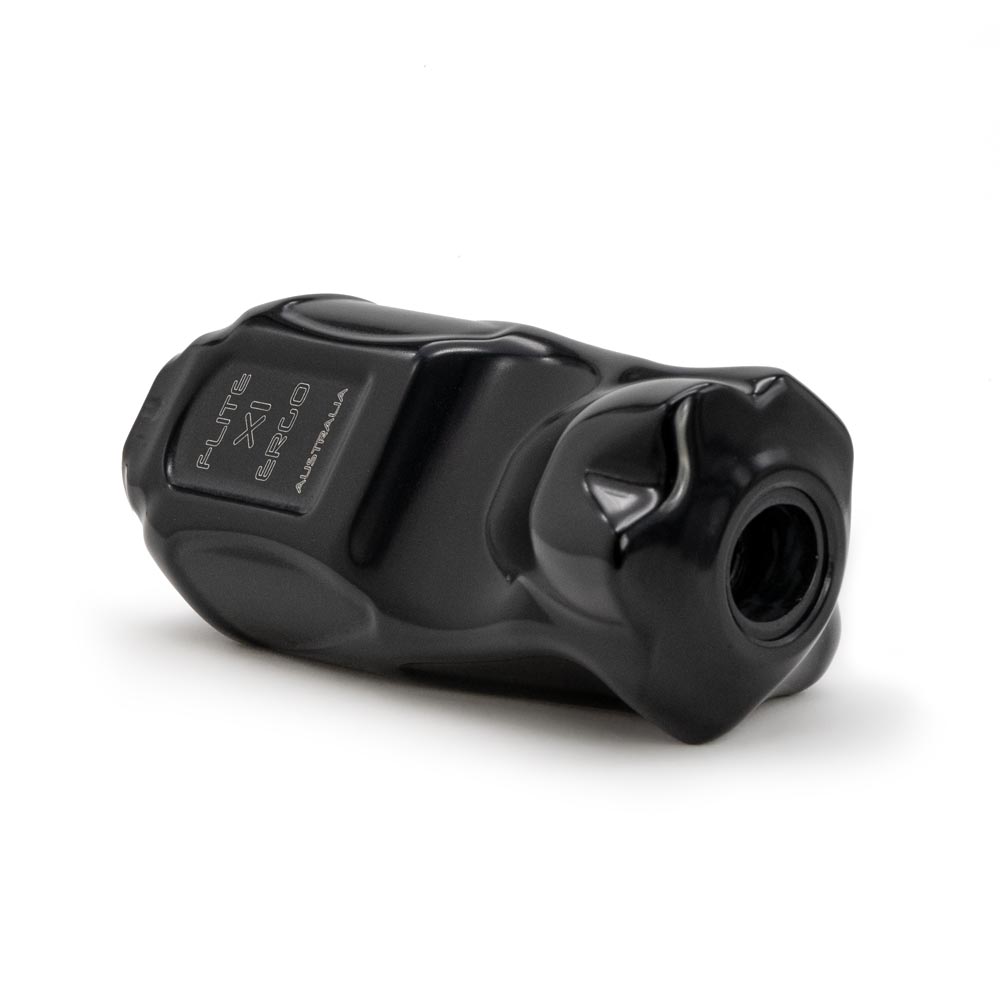 InkJecta Flite X1 Ergo Grip – Black Aluminum | PainfulPleasures