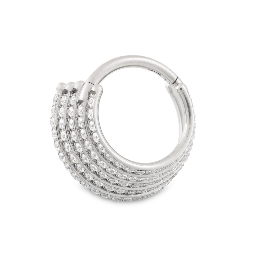 Tilum 16g Stacked Elegance Titanium Clicker — Price Per 1 ...